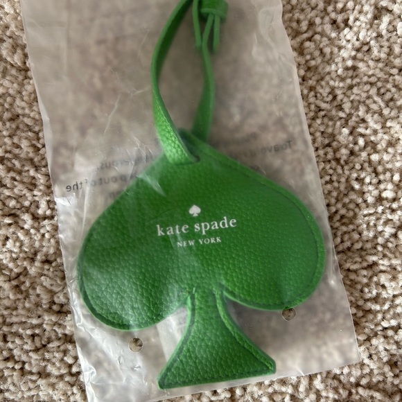 kate spade | Accessories | Kate Spade Green Luggage Tag | Poshmark
